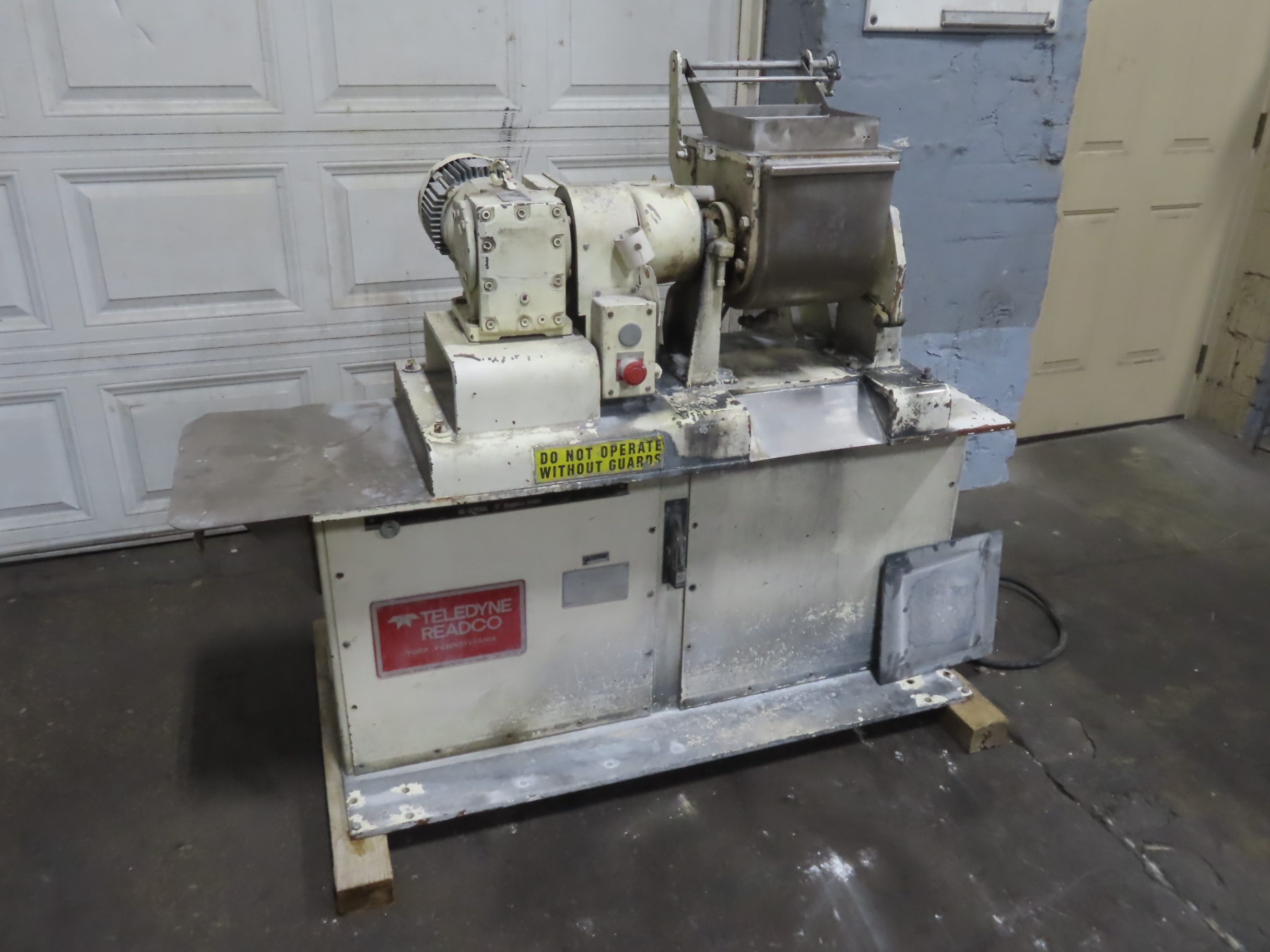 used 6 qt. Teledyne Readco Double Arm Sigma Blade Mixer