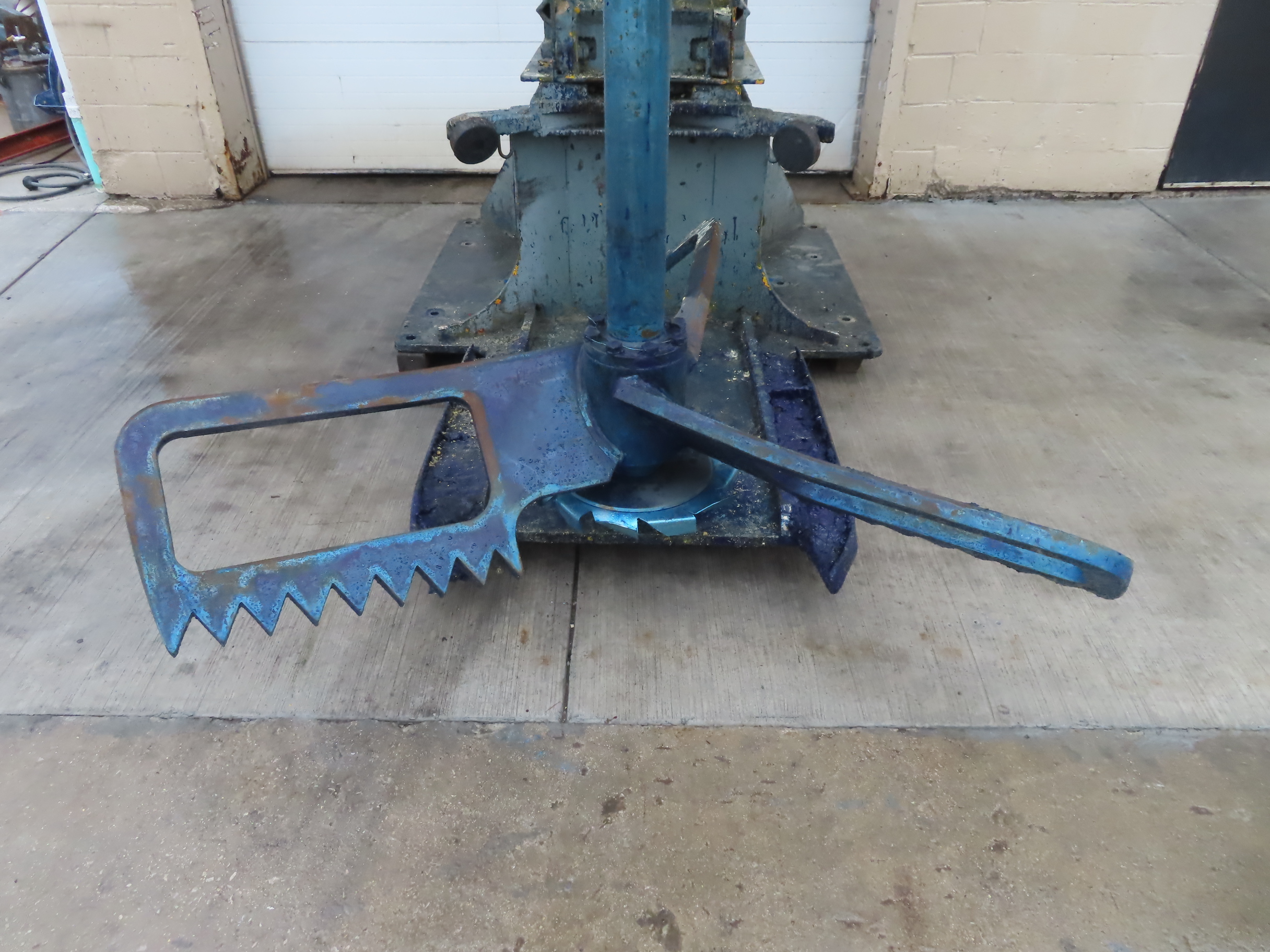 100 hp Reynolds Co-axial High Speed Disperser, 50 hp sweep blade