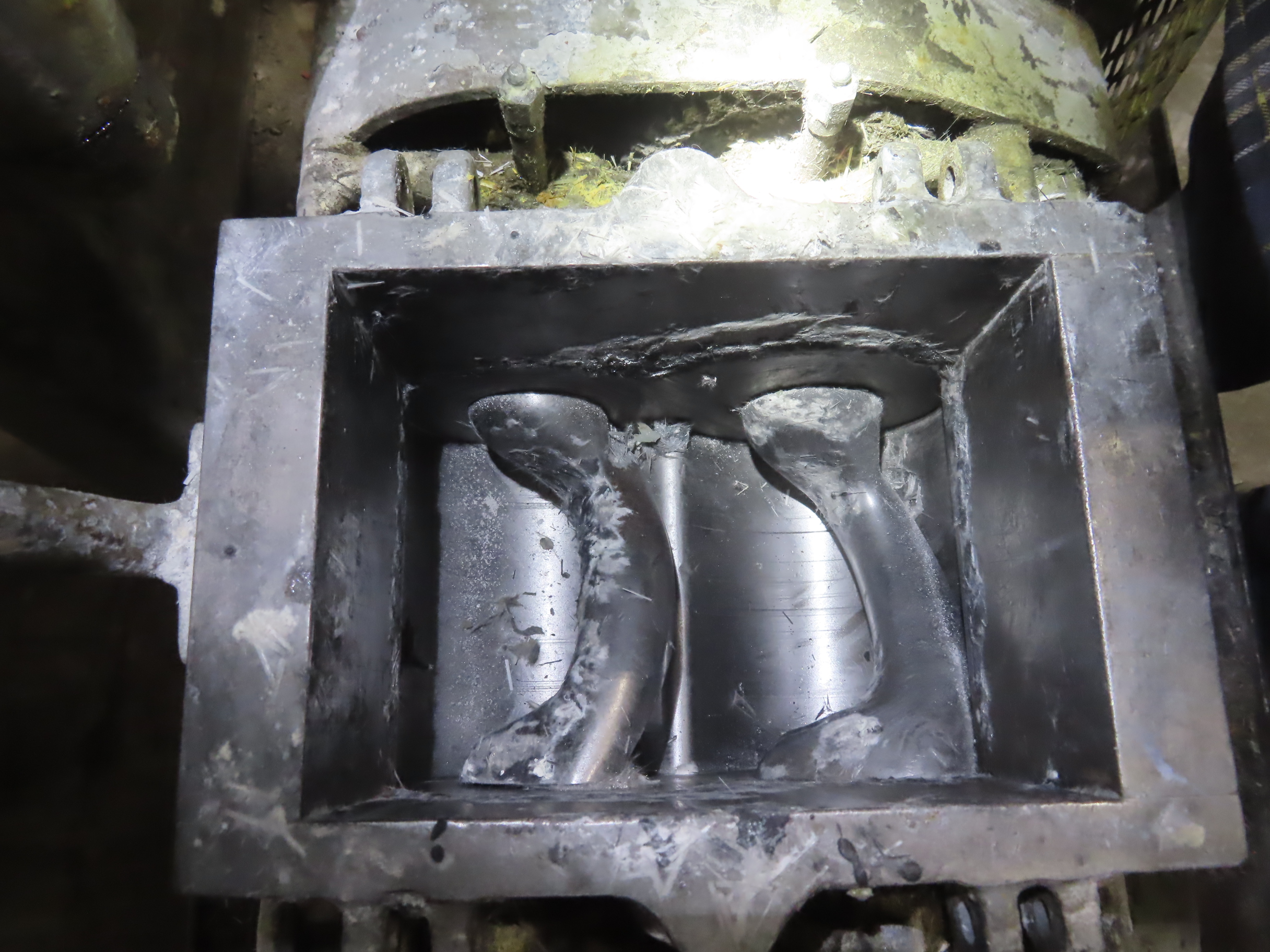 Baker Perkins Double Arm Spiral Balde Lab Mixer with stuffer