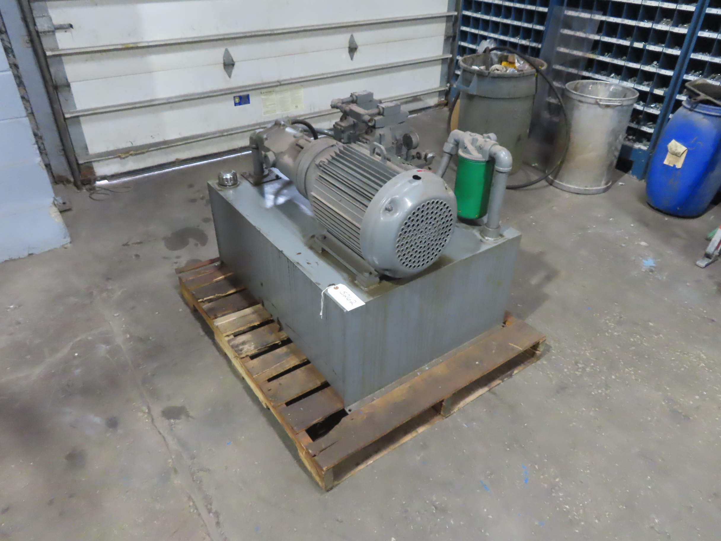 20 hp Hydraulic Power pack with resevoir