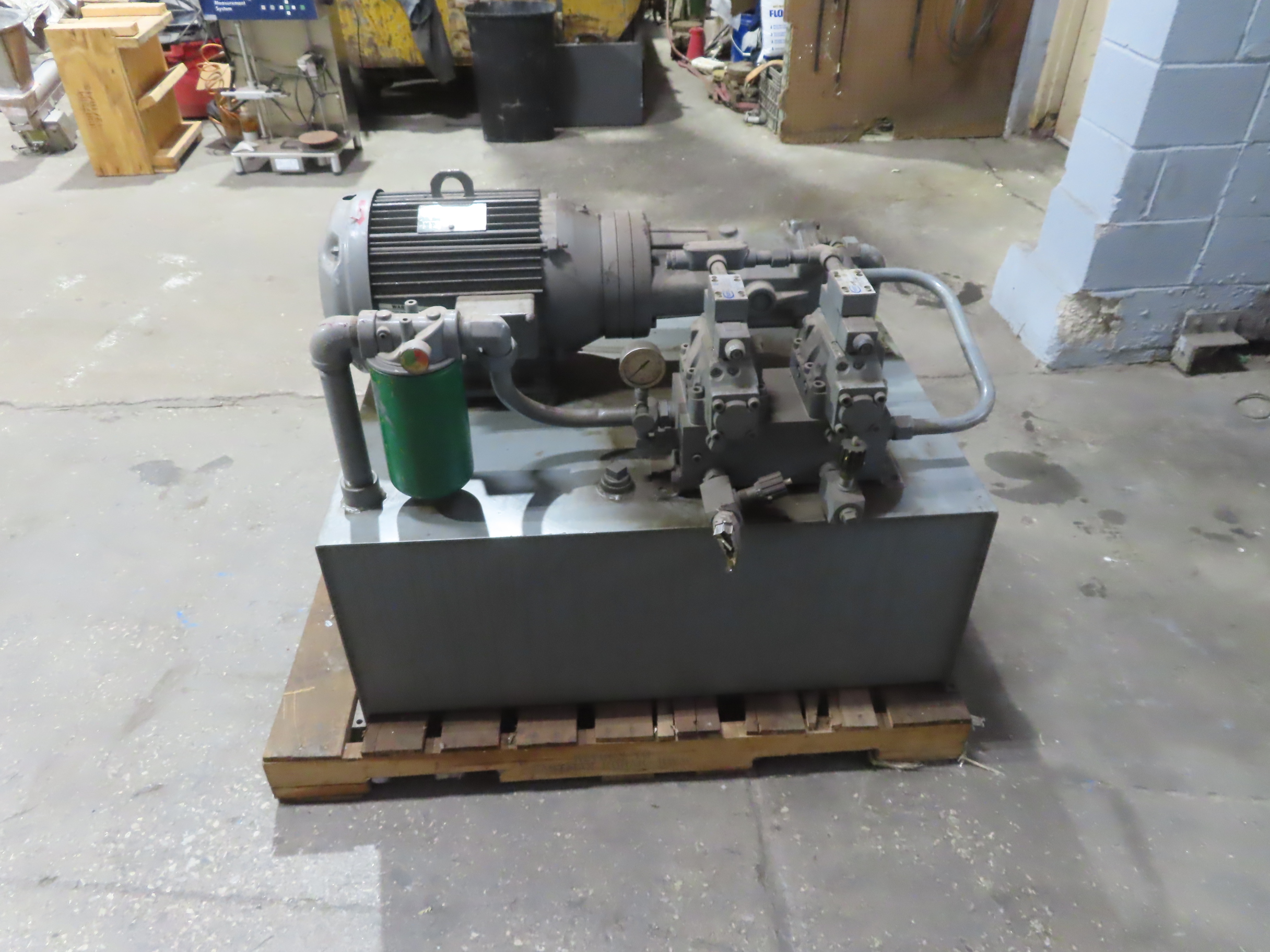 20 hp Hydraulic Power pack with resevoir