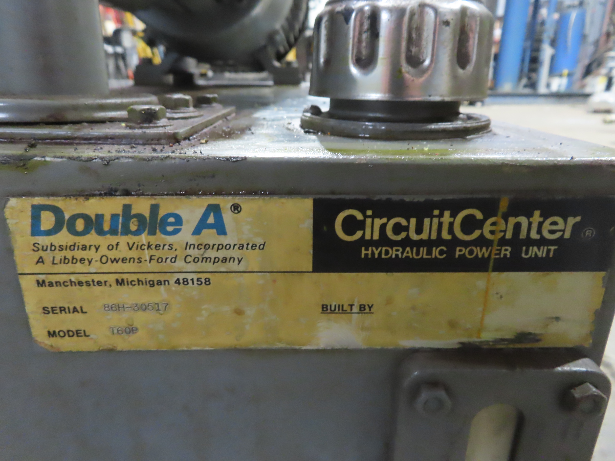 20 hp Hydraulic Power pack with resevoir