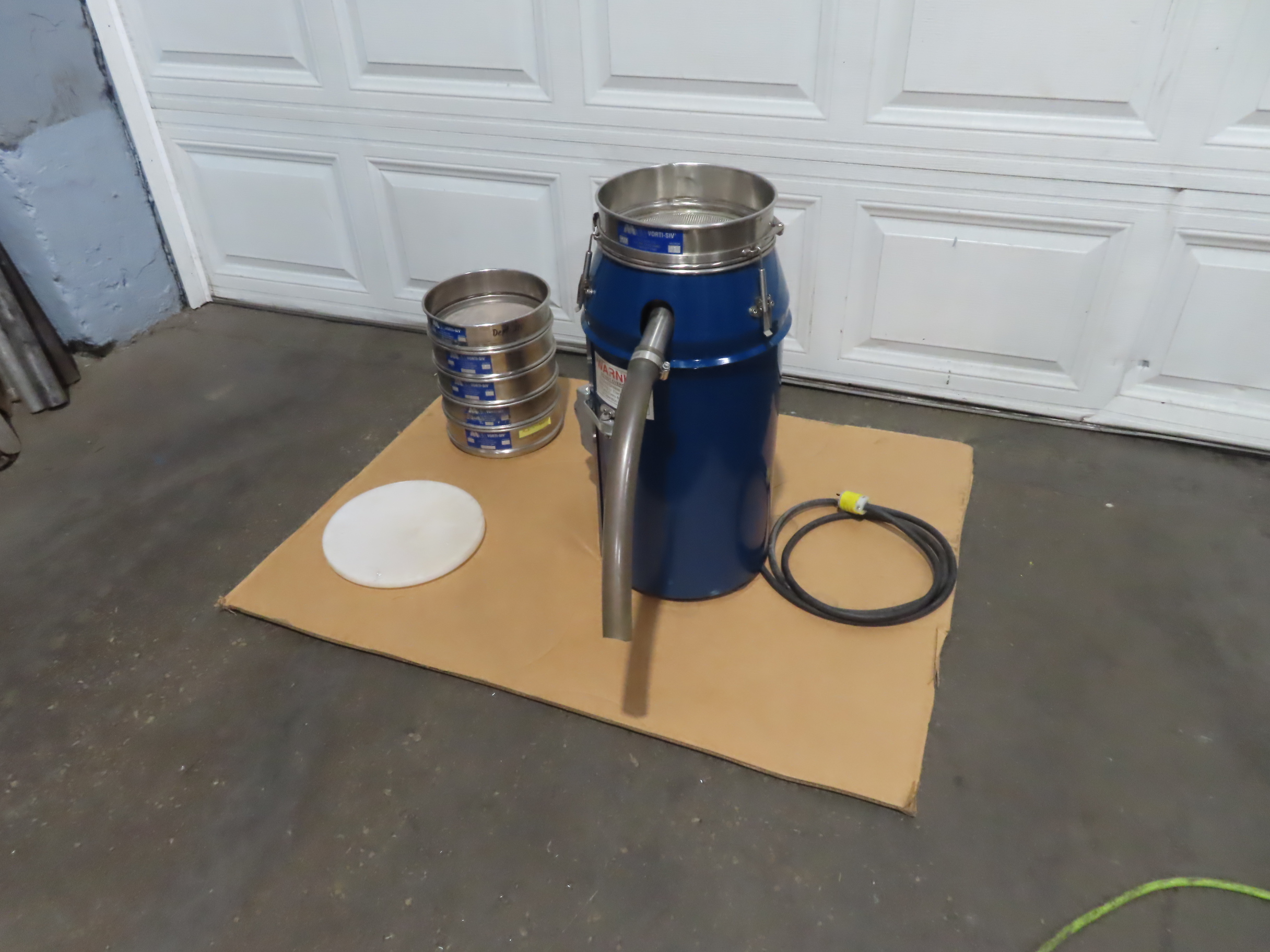 used Vorti-Siv Sieve and Screener, Model RBF-10, stainless steel ...